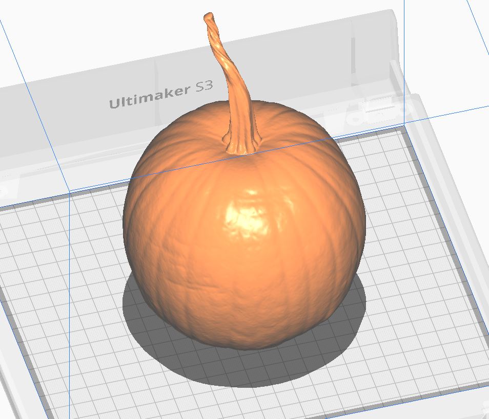 Scanned pumpkin for dual extrusion by julien3d.cvm | Download free STL ...
