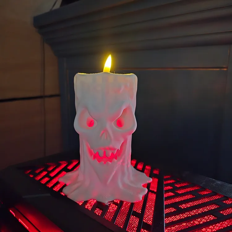 Evil candle by 3D prints and gifts | Download free STL model ...