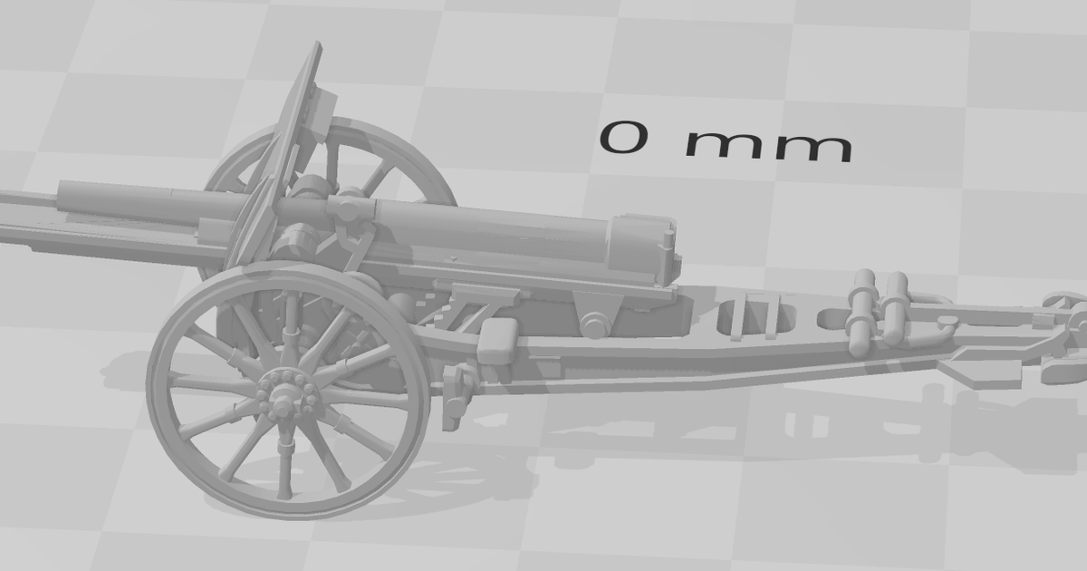 Schneider 105 mle 1913 (Limbered and Motorised) by RisaldarSingh ...