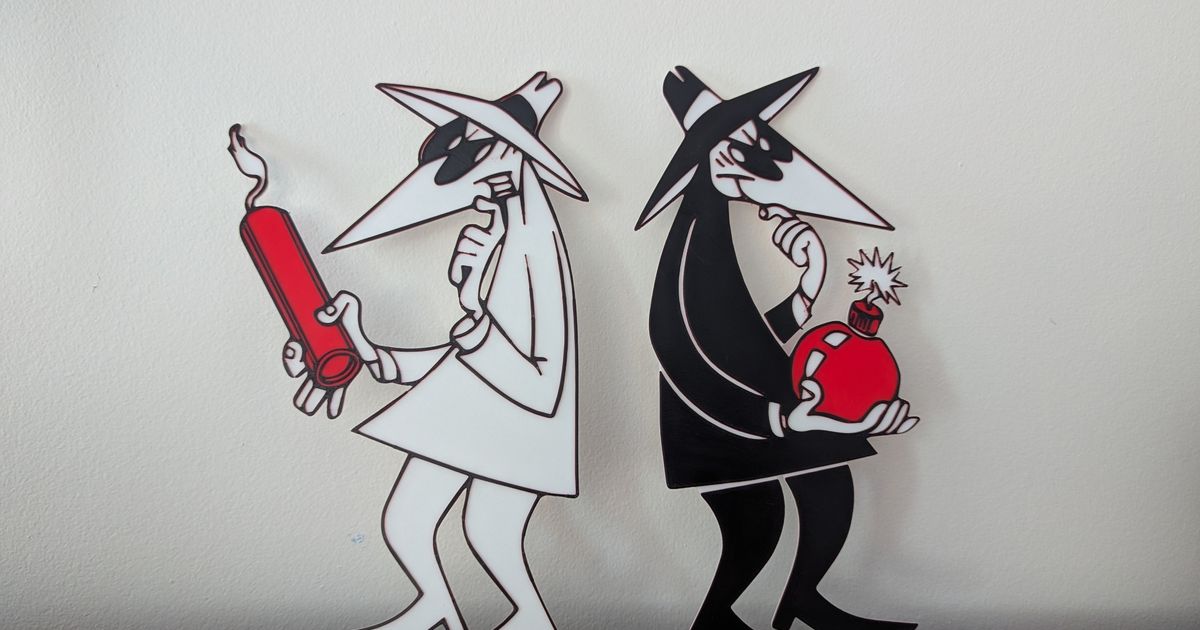 Spy vs Spy by Imagine That | Download free STL model | Printables.com