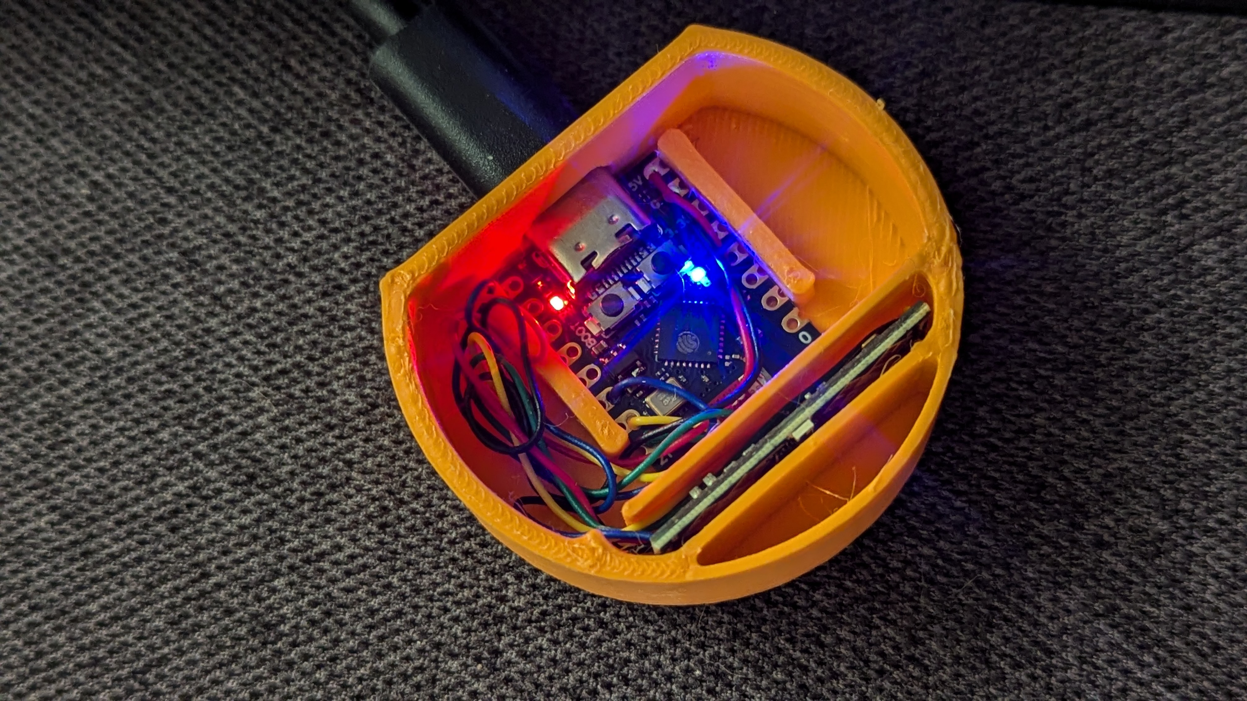 LD2412 with ESP32 C3 Super Mini - presence sensor case by rem ...