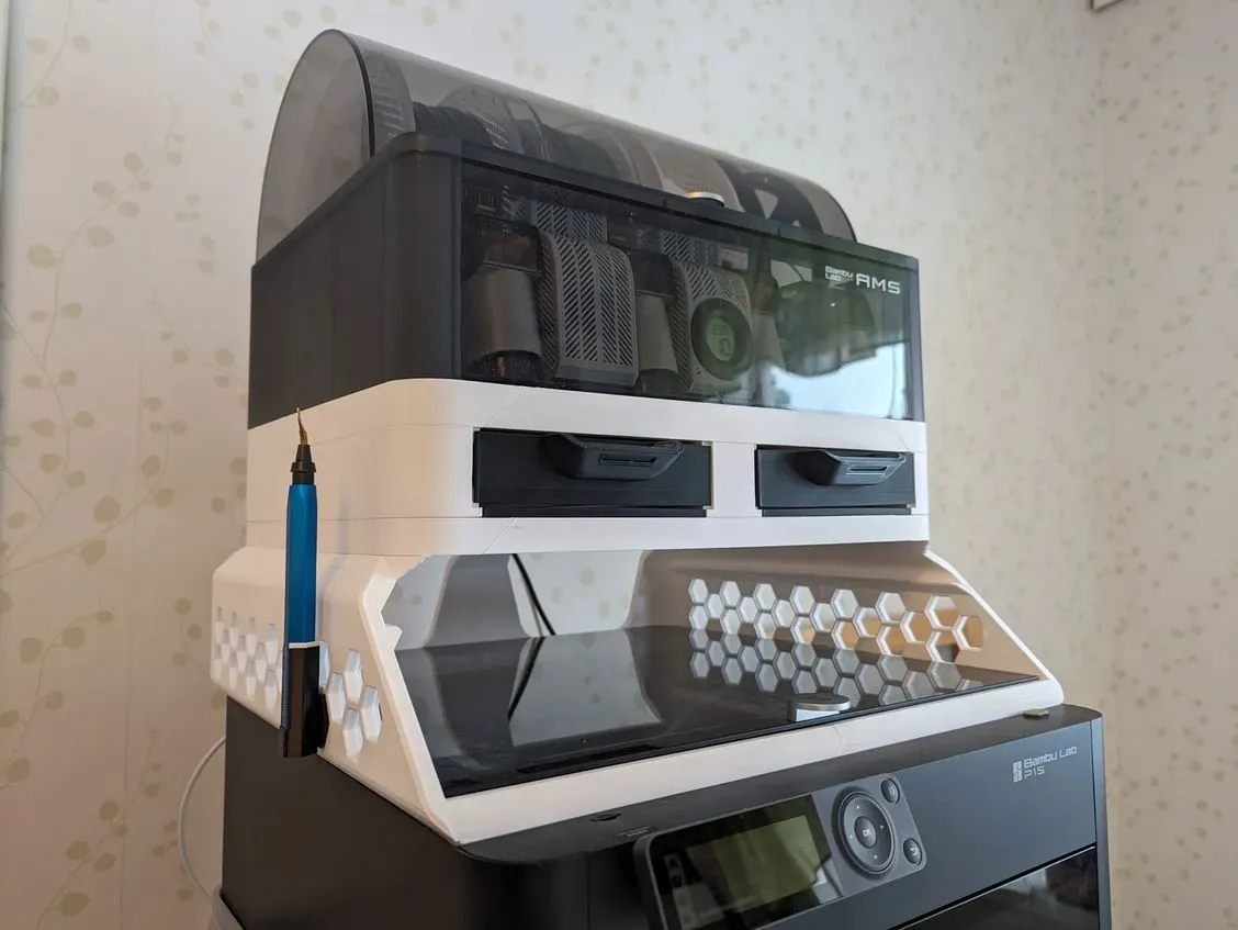 [BaBo duo] riser honeycomb (HSW) module by Willi | Download free STL ...