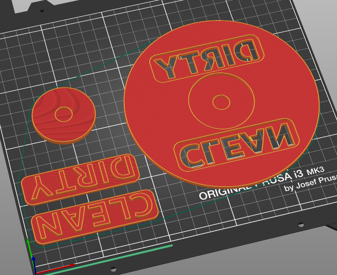 Dishwasher Sign - Status Spülmaschine - Geschirrspüler by popatze ...