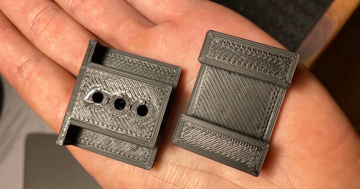 Universal sliding wall mount by KnechtRootrecht | Download free STL ...