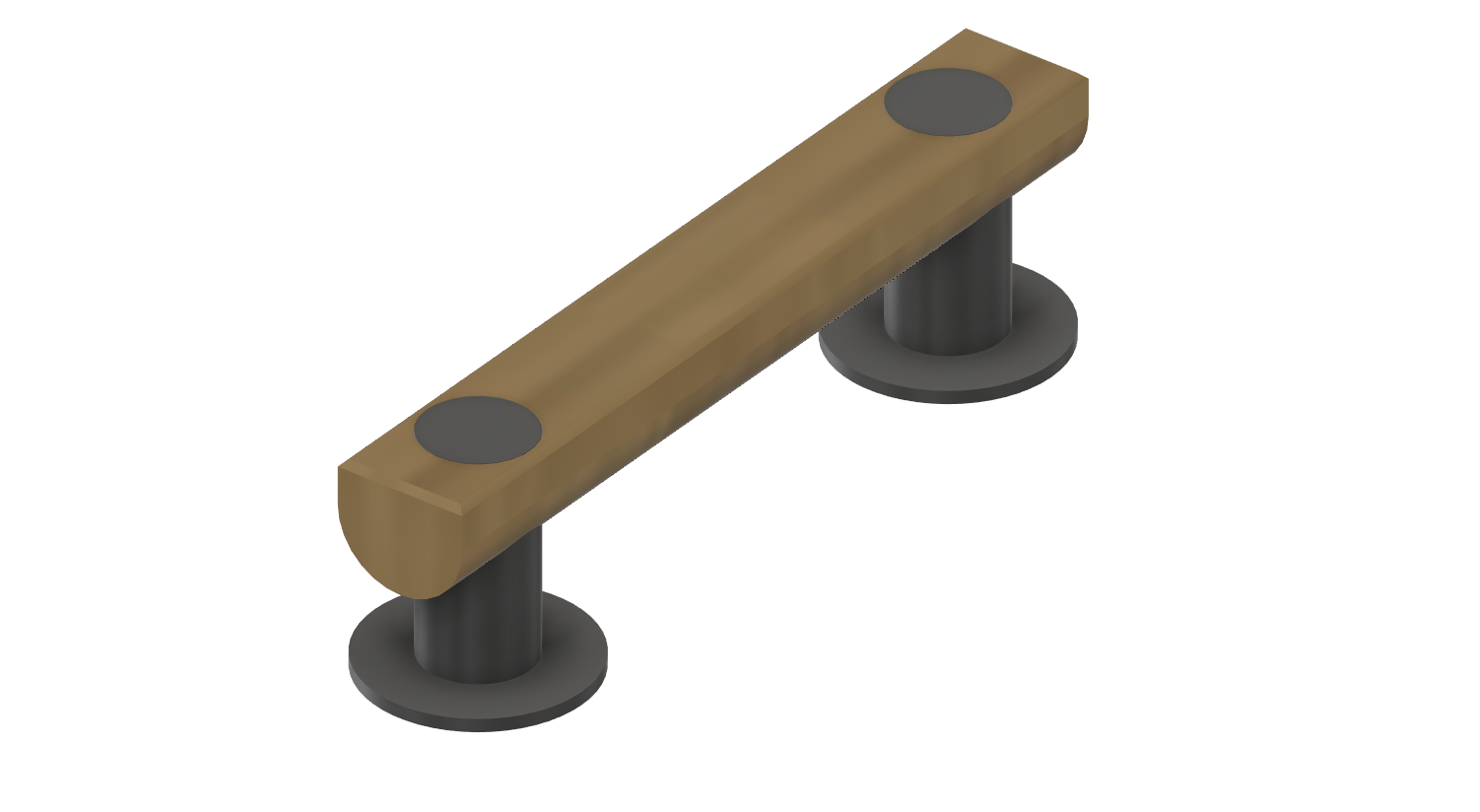Styled Wood Handle by solarsandwich | Download free STL model ...