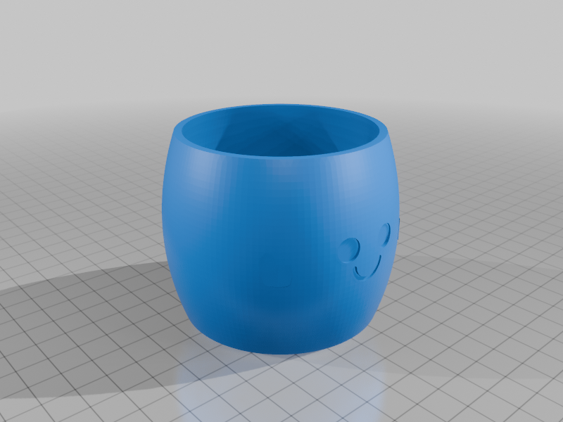 Happy pot by REDSURGE59 | Download free STL model | Printables.com