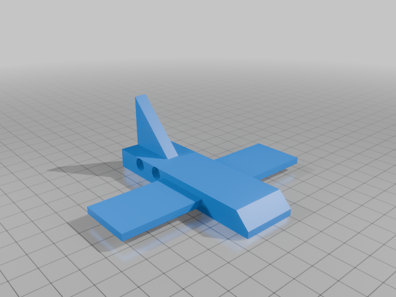 Very Low Poly Plane by REDSURGE59 | Download free STL model ...