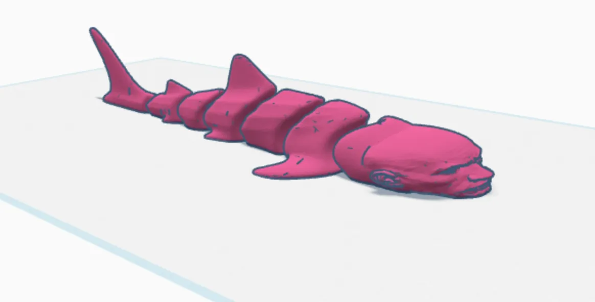 Rark ( The Rock Shark) by 3Dprintz | Download free STL model ...