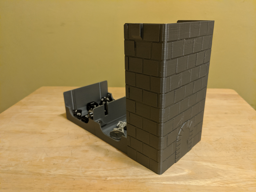 Plinko Dice Tower With Magnetic Latch and Detachable tray by A_Str8 ...