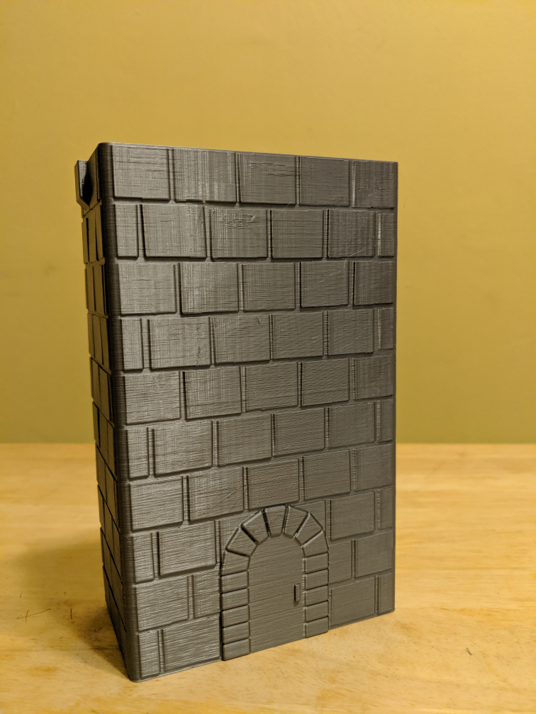 Plinko Dice Tower With Magnetic Latch and Detachable tray by A_Str8 ...