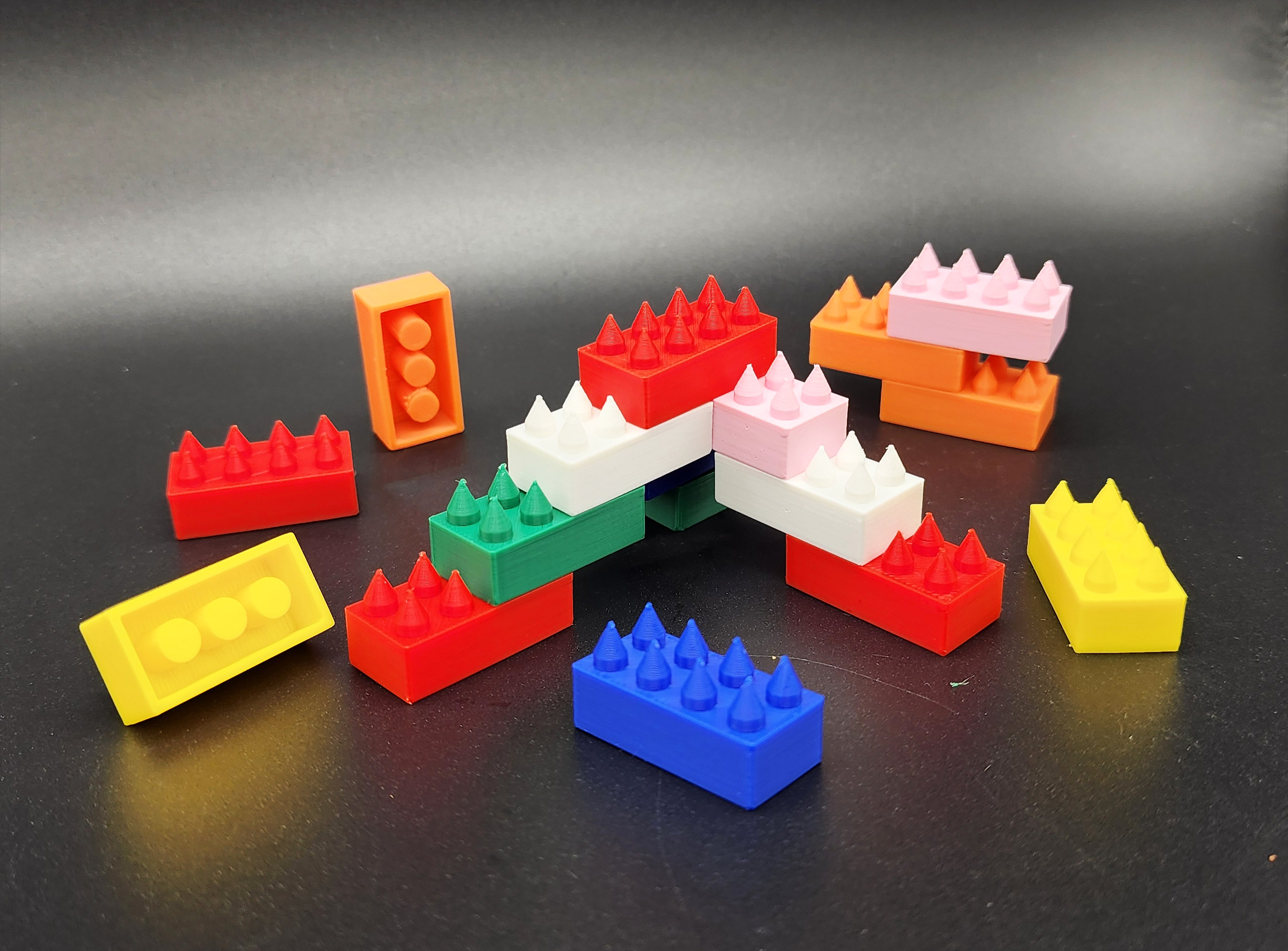 Sharp Lego 2x4 Brick by Triple G Workshop | Download free STL model ...