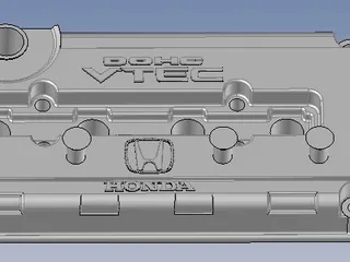 Key Holder - VTEC - Honda by Marceloentz | Download free STL model ...