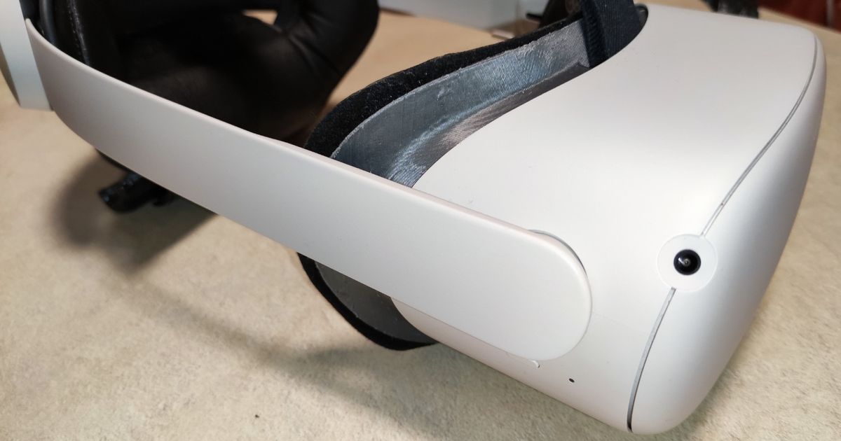 Oculus Quest 2 Facial interface by Przemo-c | Download free STL model ...