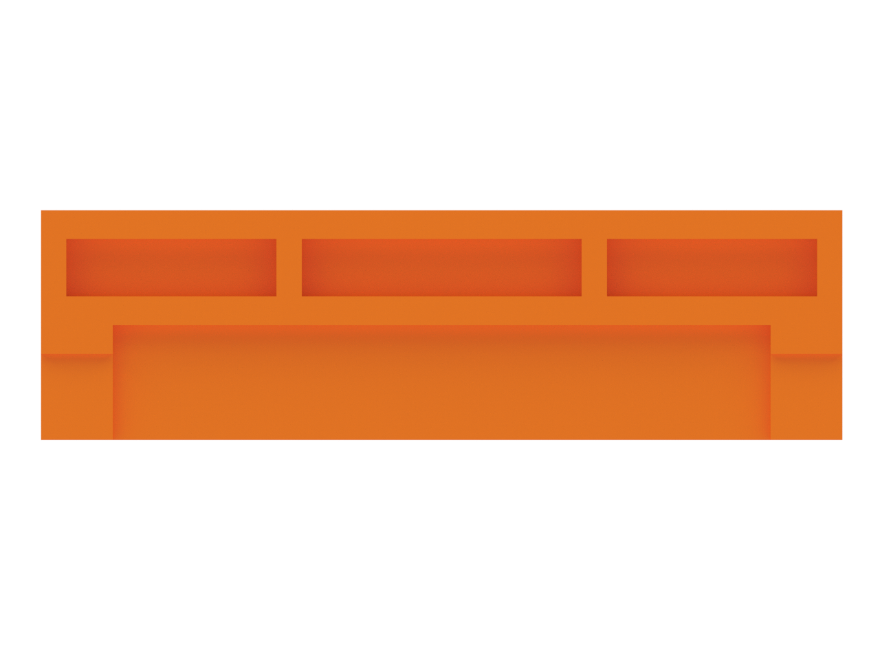 Scale Modular Building Rectangular Top by Henry Levesque | Download ...