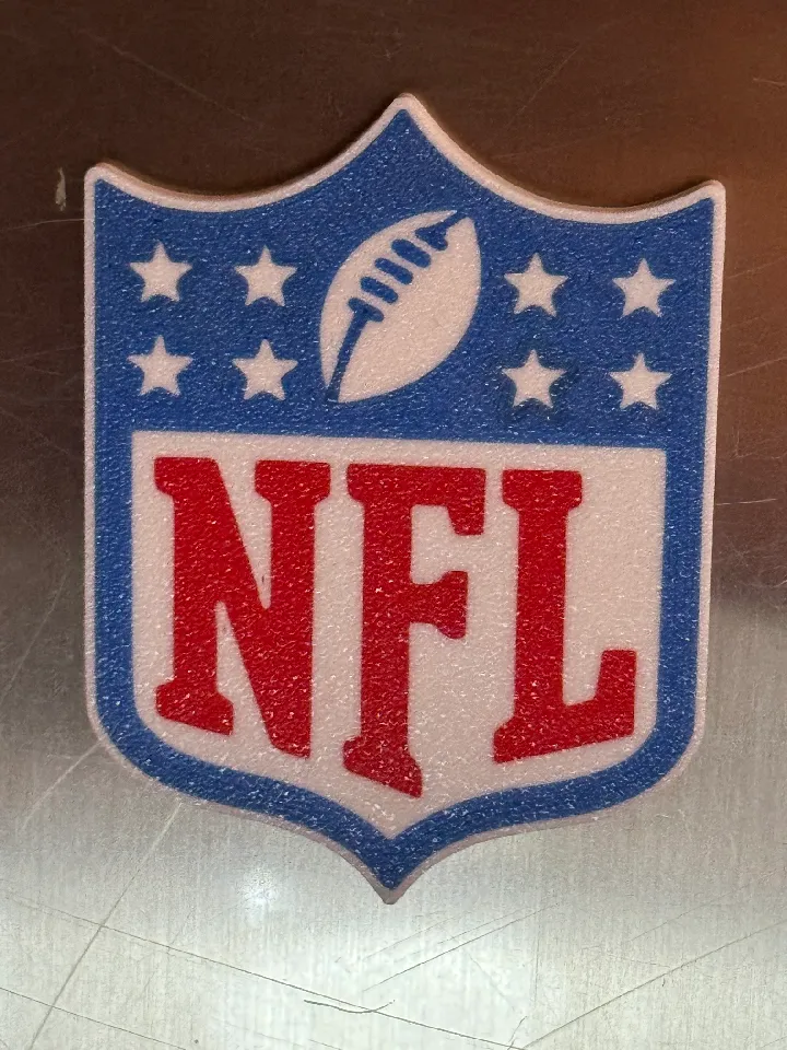 LOGO NFL MAGNET by Fernando Ameijenda | Download free STL model ...