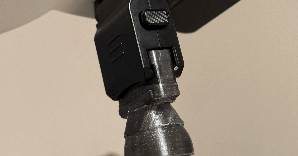 godox MF12 loc line 1/2 adaptor by wonhui Kim | Download free STL model ...