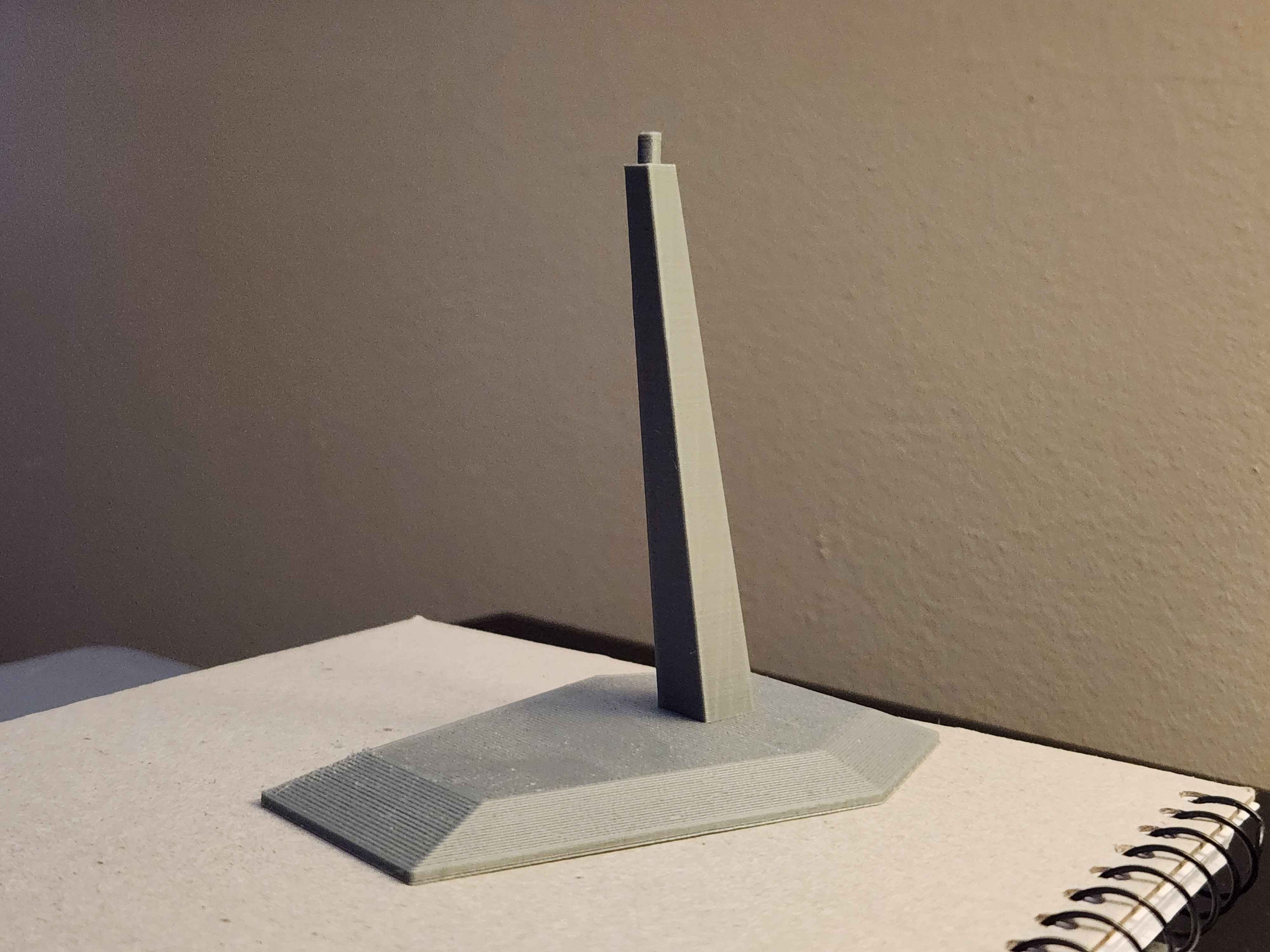 Simple 1/144 Scale Gundam Stand by NickFazz | Download free STL model ...
