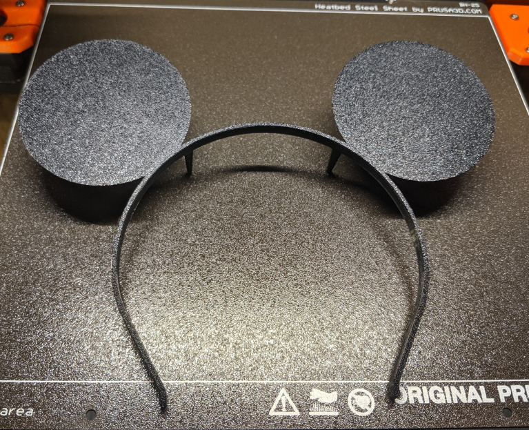 Mouse Ear Headband by A_Str8 | Download free STL model | Printables.com