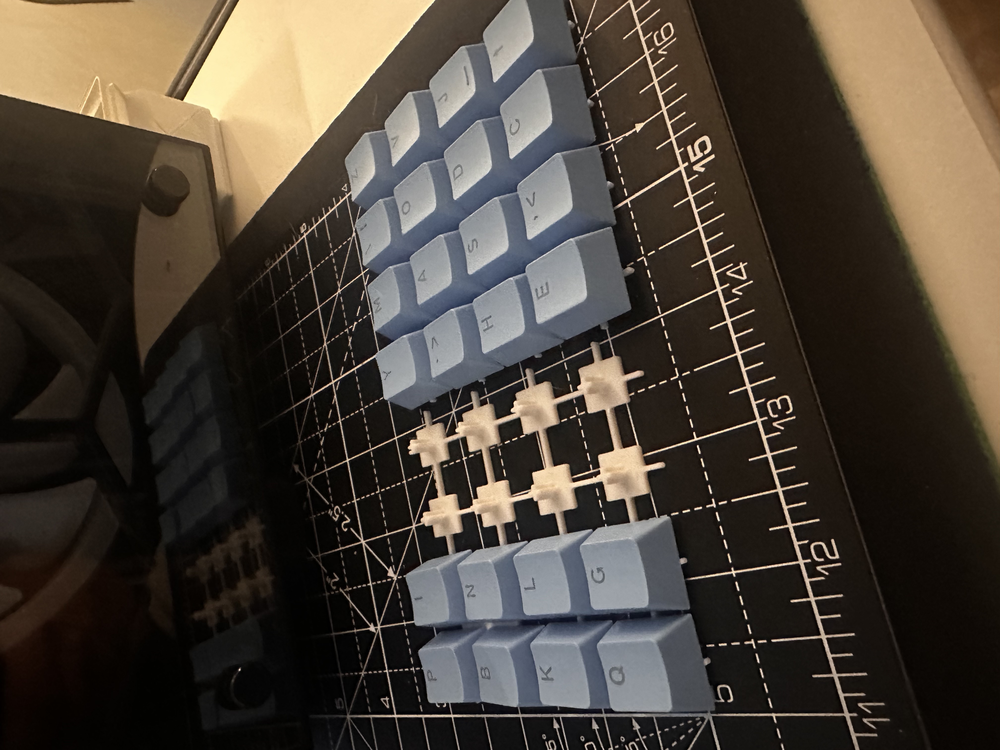 Keycap storage by Jaakko Kenttä | Download free STL model | Printables.com
