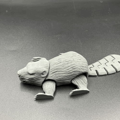 Flexy Beaver Family!!! 4 versions! Print in Place!!! by TomczukCustoms ...