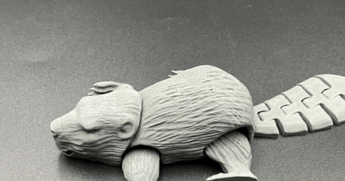 Flexy Beaver Family!!! 4 versions! Print in Place!!! by TomczukCustoms ...