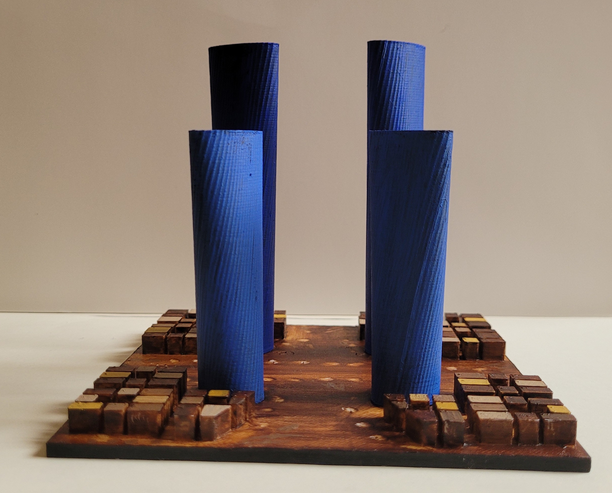 Lusail towers and plaza (Doha, Qatar) by MuadDib | Download free STL ...