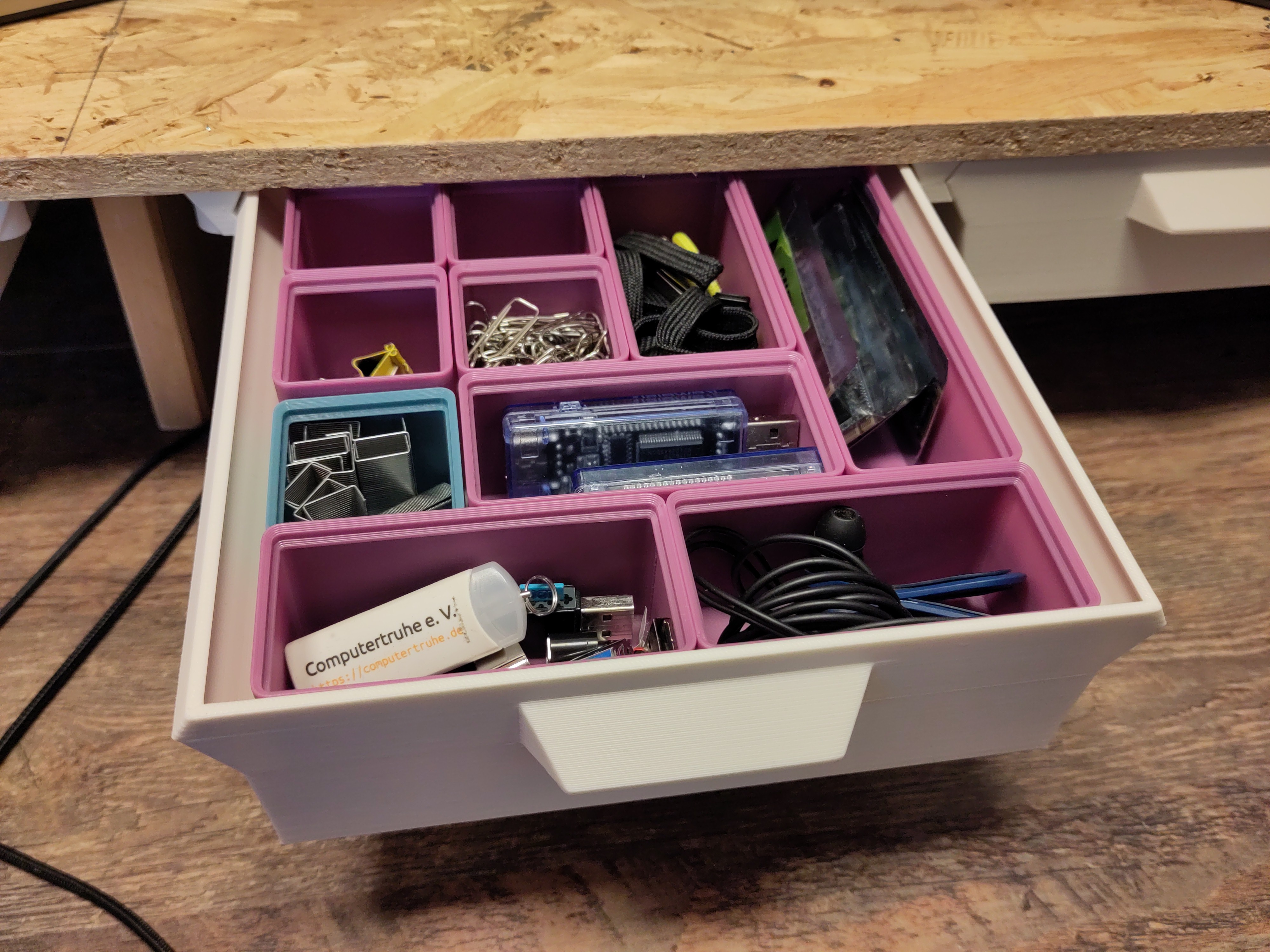 Under Desk Drawer for Gridfinity 50mm height by LittleJoeMuc | Download ...