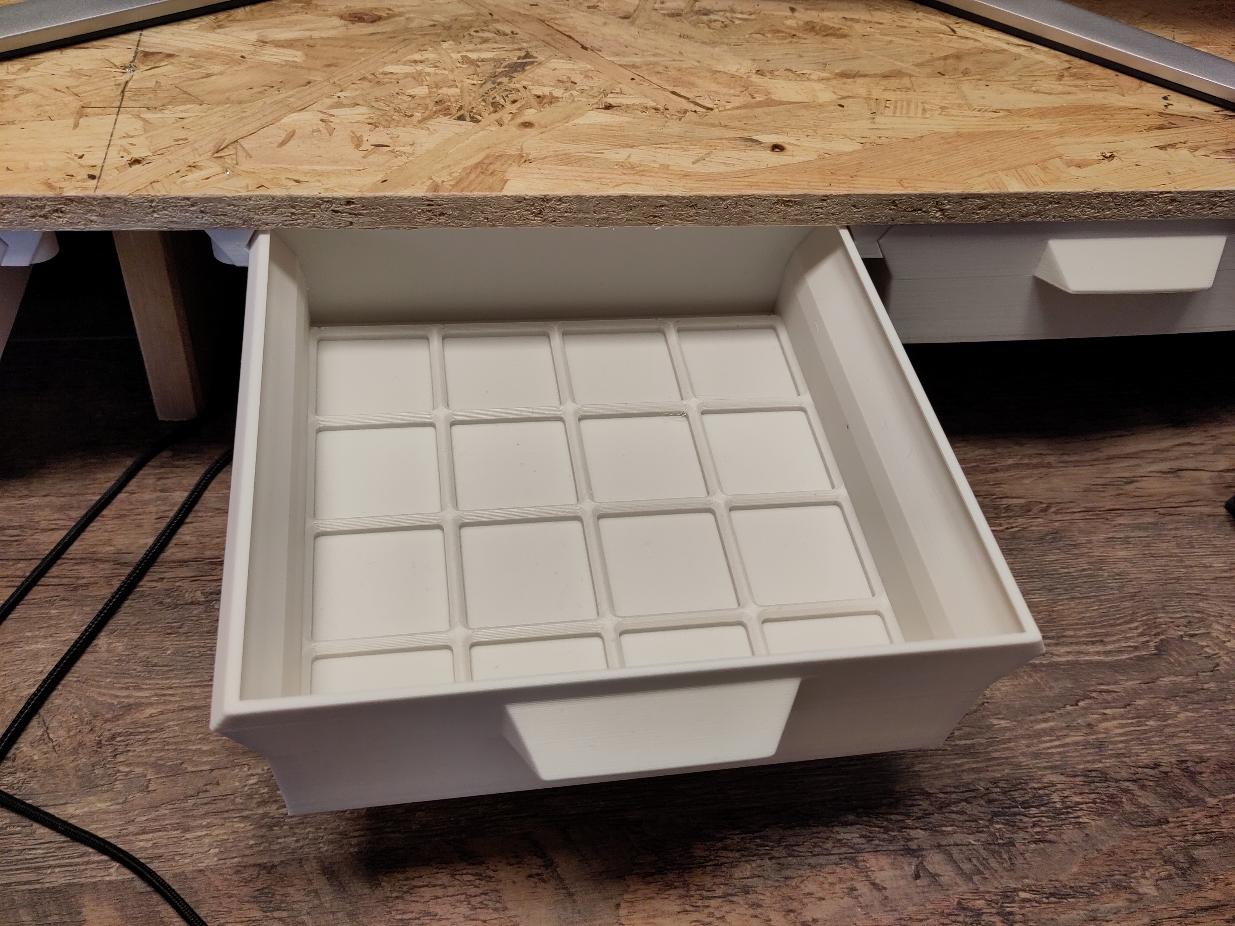 Under Desk Drawer for Gridfinity 50mm height by LittleJoeMuc | Download free STL model ...