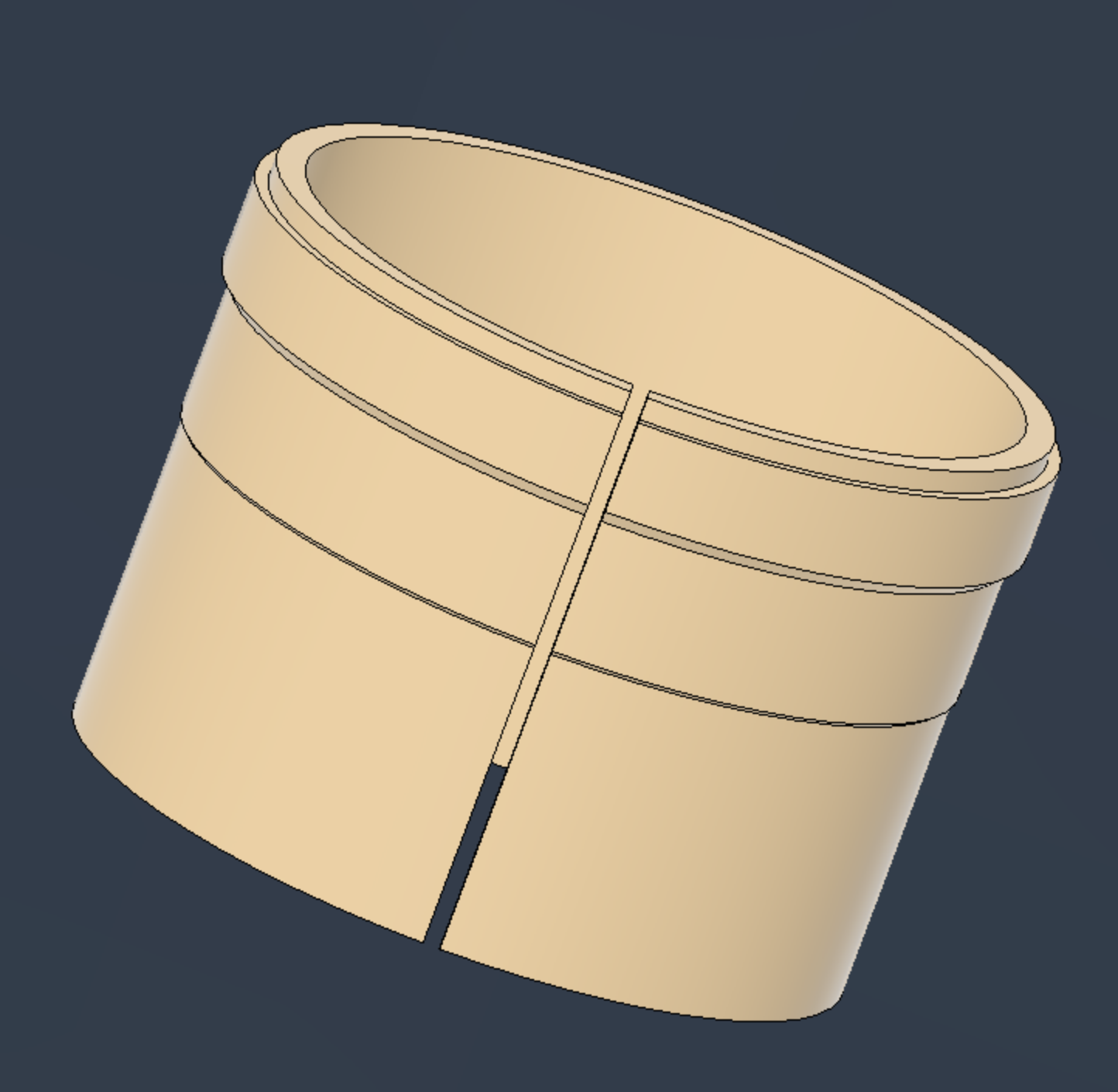 OneUp V3 Dropper Post Upper Bushing by JCJ | Download free STL model ...