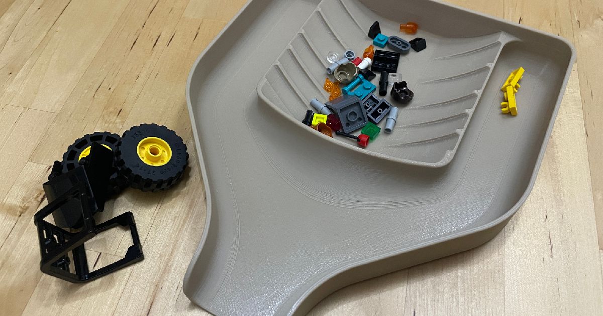 Multi-Sort V2. A sorting tray for variable sized items par Martin_au ...