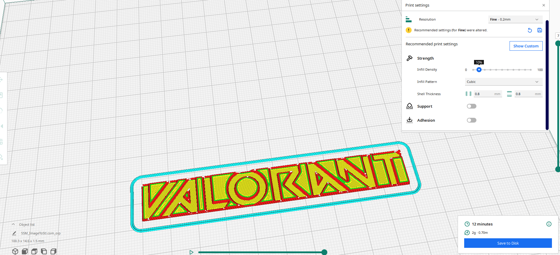Valorant Titel Label 2D extrusion by Anihilator104 | Download free STL ...