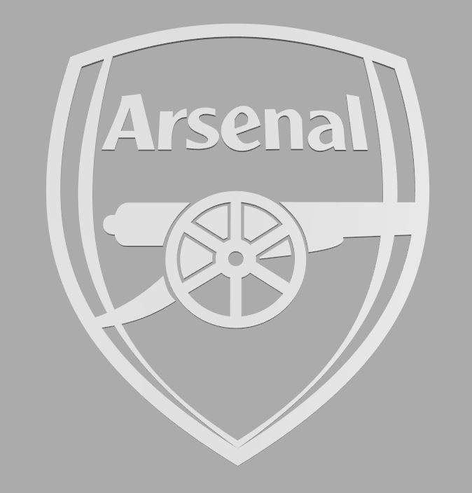 Arsenal Logo by Jack Orlando | Download free STL model | Printables.com