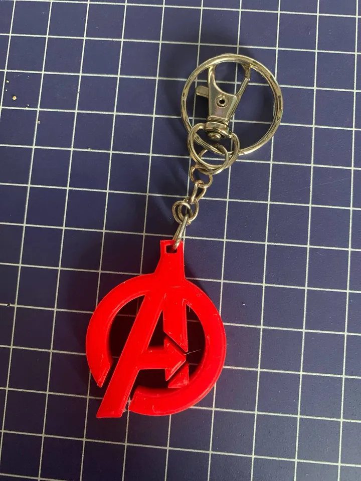 Avengers keychain by entreguin | Download free STL model | Printables.com