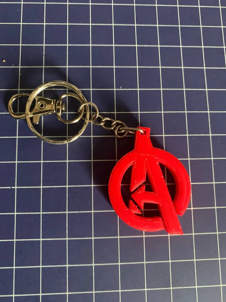 Avengers keychain by entreguin | Download free STL model | Printables.com