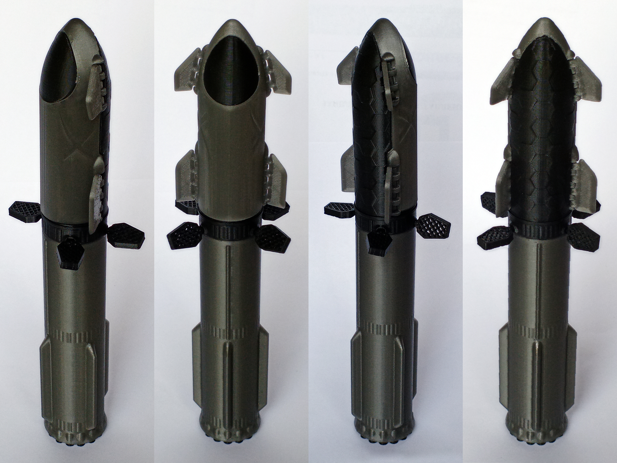 Articulated Starship + SuperHeavy Booster by DeadCat1337 | Download ...
