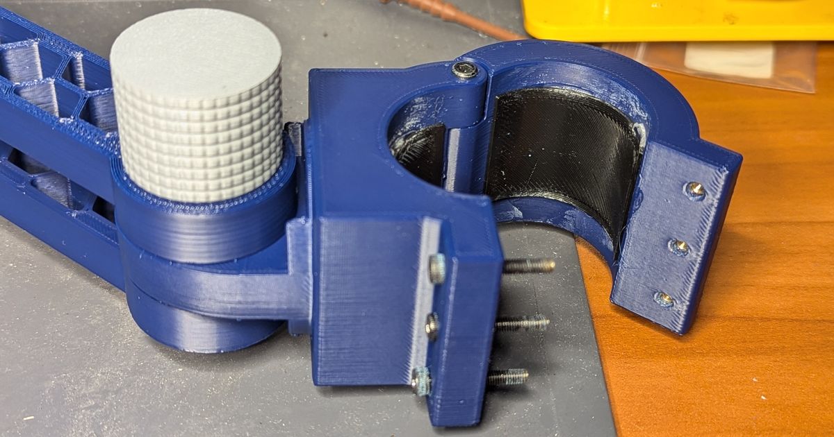 Monitor Stand Clamp for FunkyArt's Arm by Space Potato | Download free ...