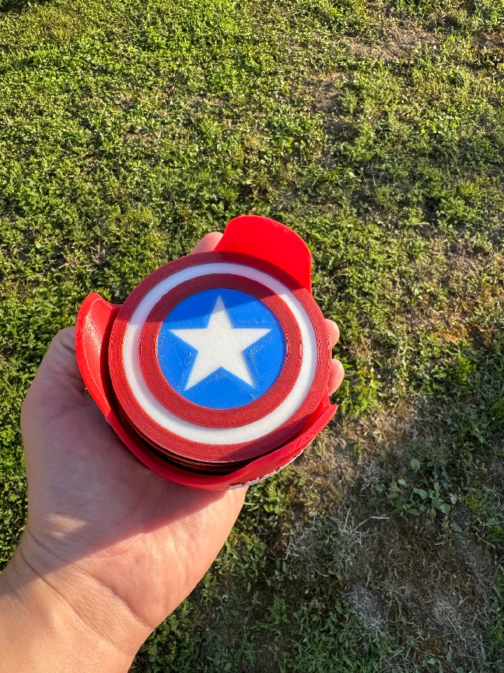 Marvel Coaster Set by LeTTDesign | Download free STL model | Printables.com