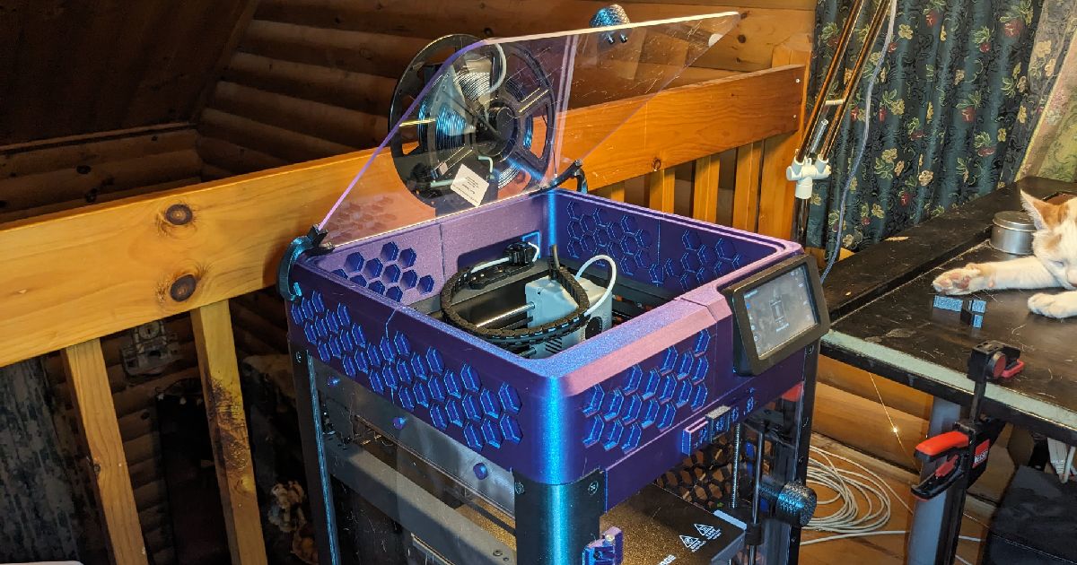 Flashforge adventurer 5m enclosure upgrade HSW by Daniel Gladyshev | Download free STL model ...