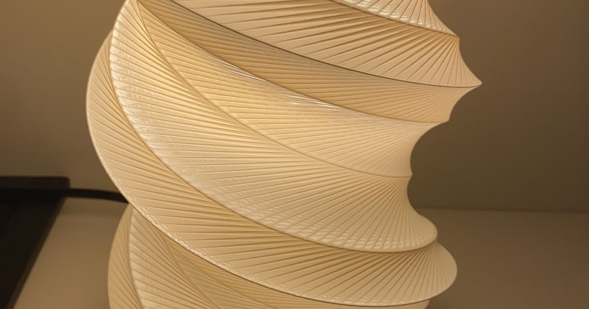 Designer Lamp 2 by flo | Download free STL model | Printables.com