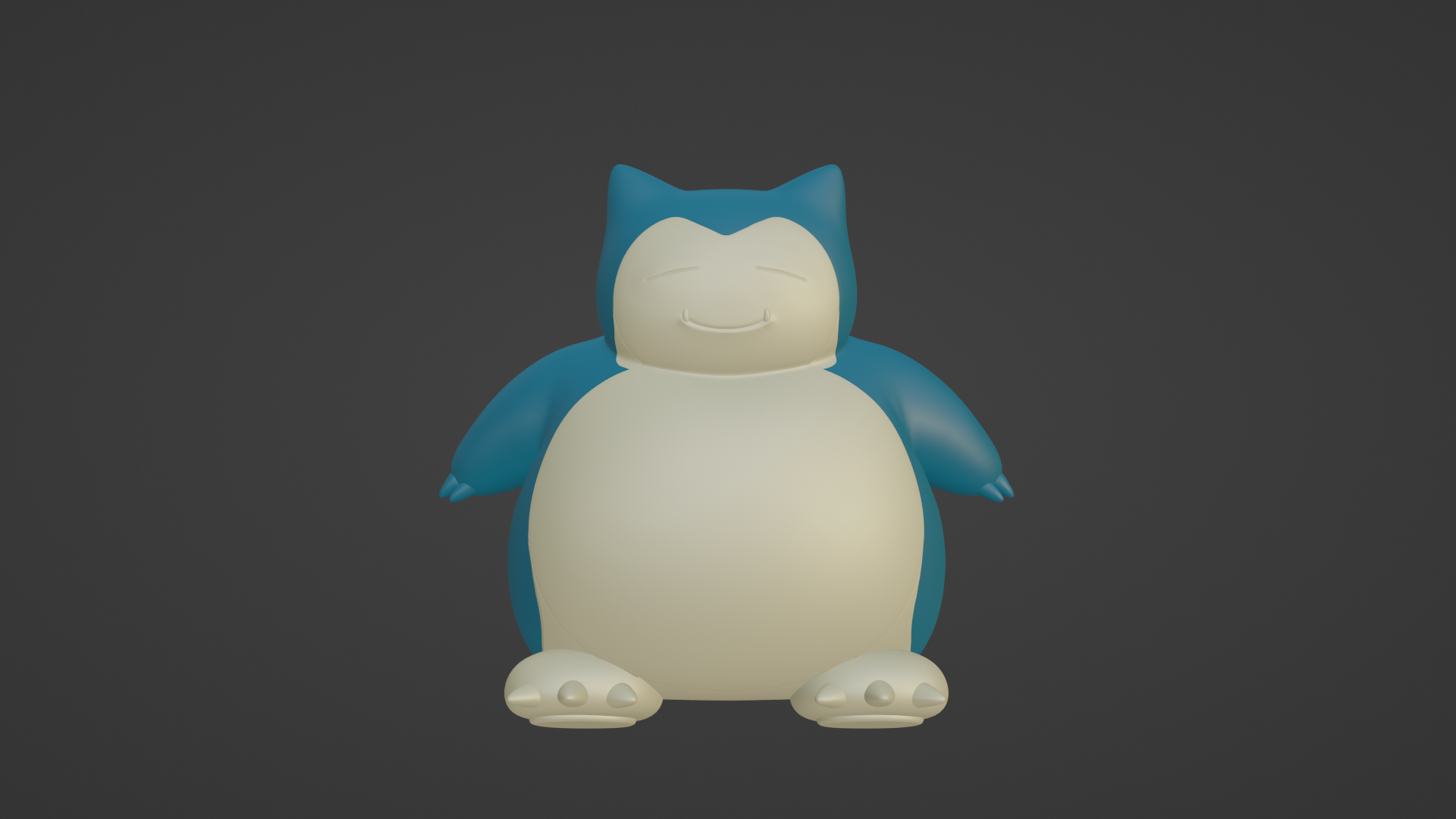 Pokemon Snorlax Single Extruder - Dual Color by JD | Download free STL ...