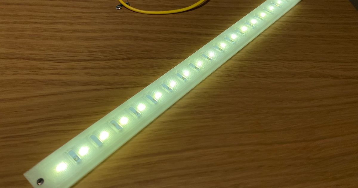 LED strip case by DreamBoat | Download free STL model | Printables.com