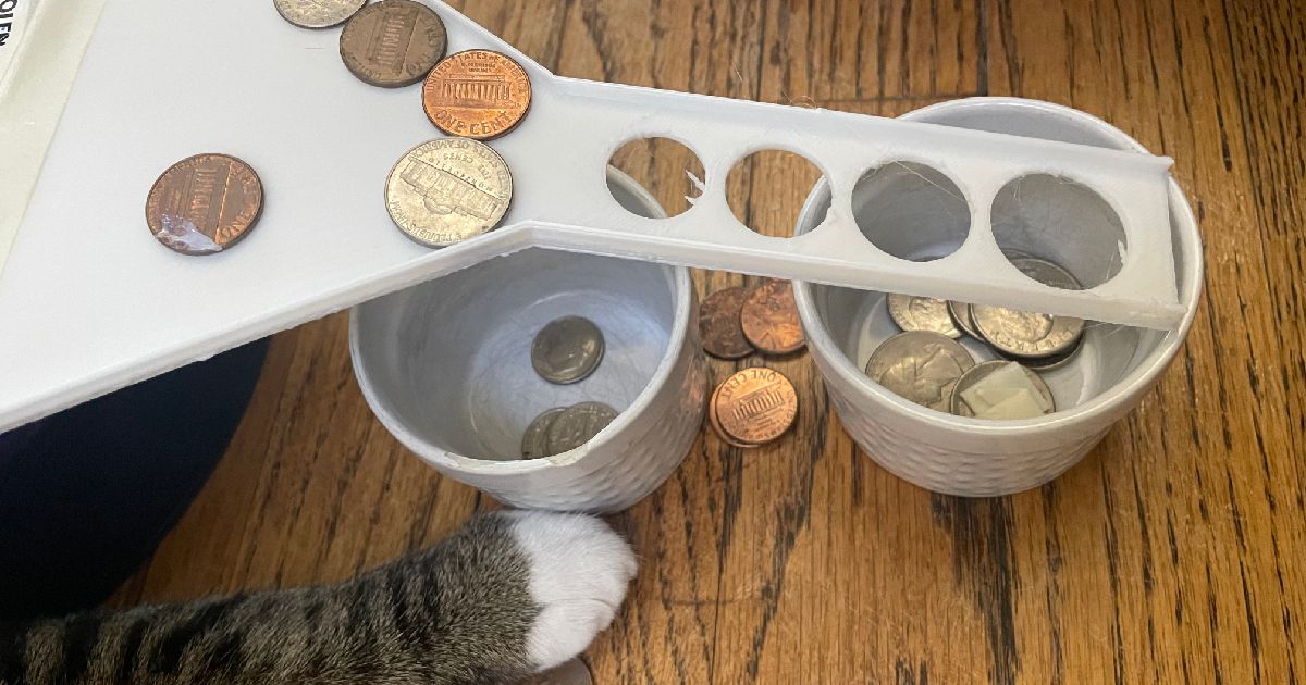 Automatic US Coin Sorter! by CodyDoesSomeStuff | Download free STL ...