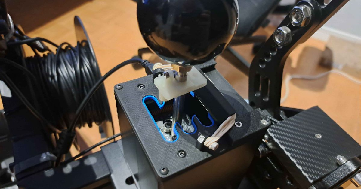 USB Shifter Plate with TPU gasket and miss shift feature por AVieira ...