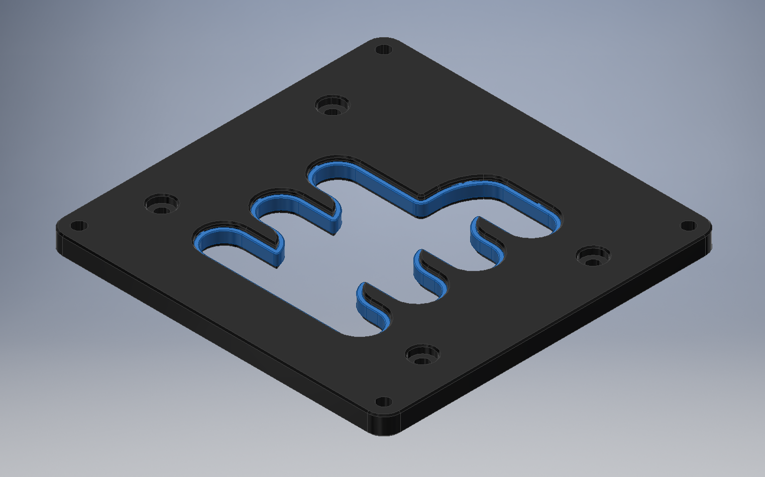 USB Shifter Plate with TPU gasket and miss shift feature ( 7+R / 6+R ...