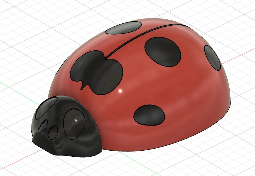 Single Extruder - Dual Color - Lady Bug by Schmidt | Download free STL ...