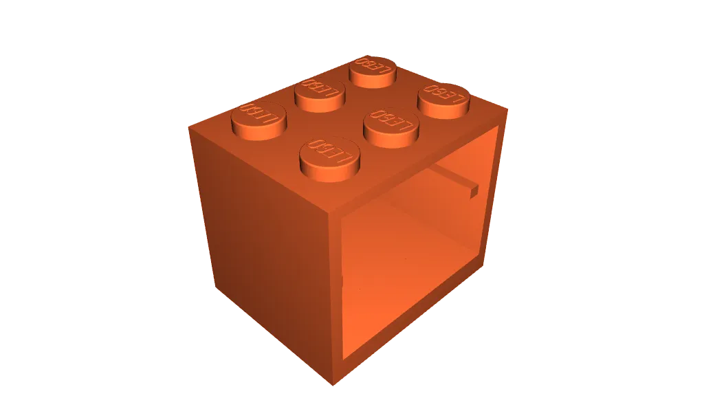 Stackable LEGO Cupboard by Edge Design | Download free STL model ...