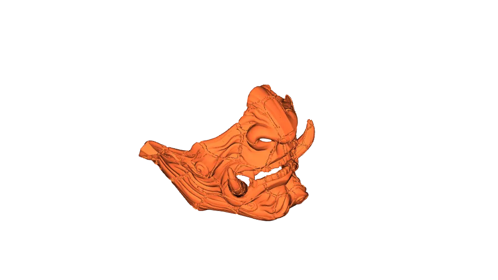 Kintsugi Oni Mask by Isaac Martinez | Download free STL model ...
