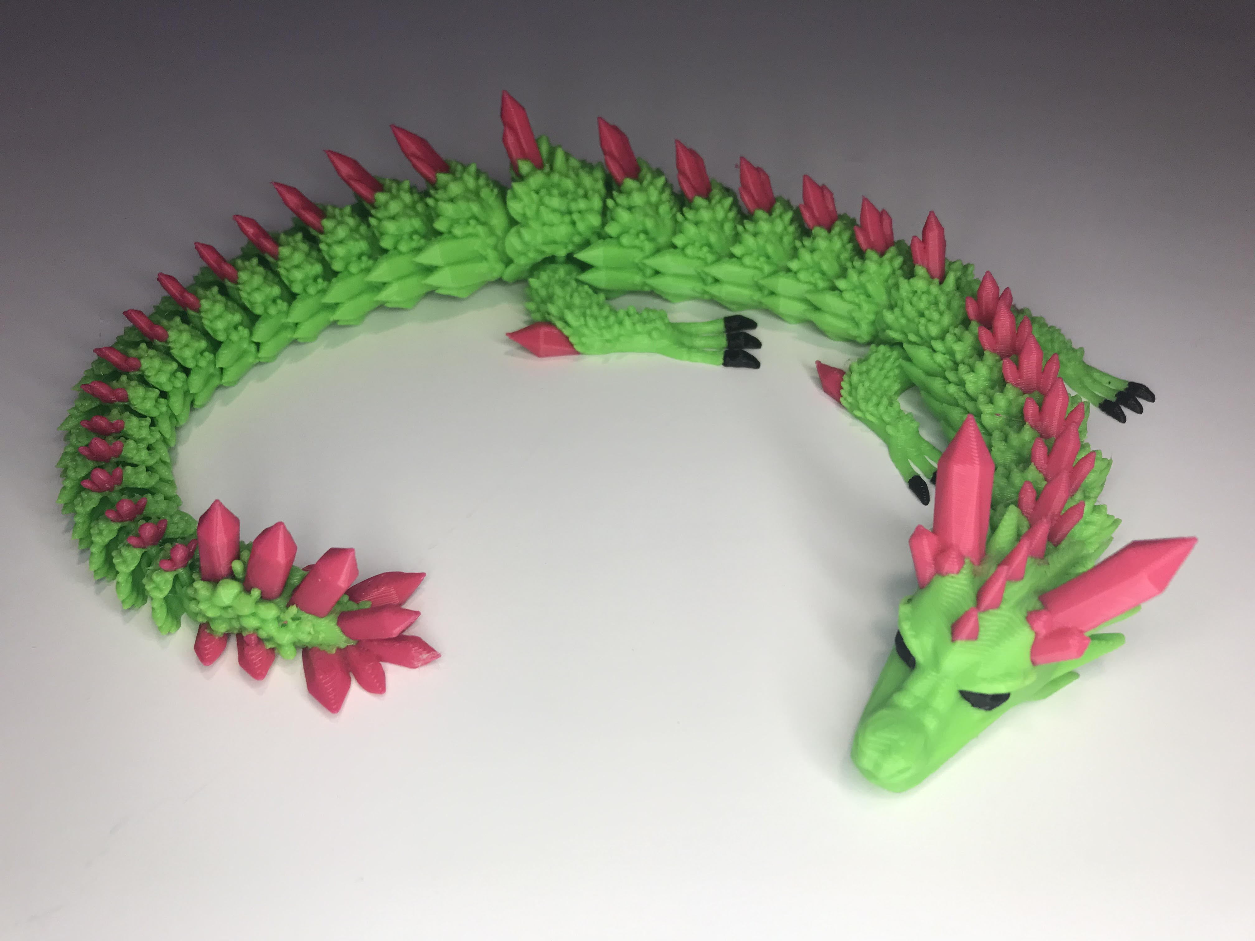 Improved Crystal Dragon by Cooper's Creations | Download free STL model ...