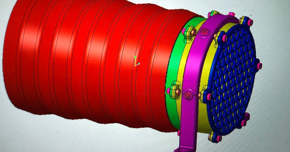 Abluft-Gitter MK1 by Scorch1262 | Download free STL model | Printables.com