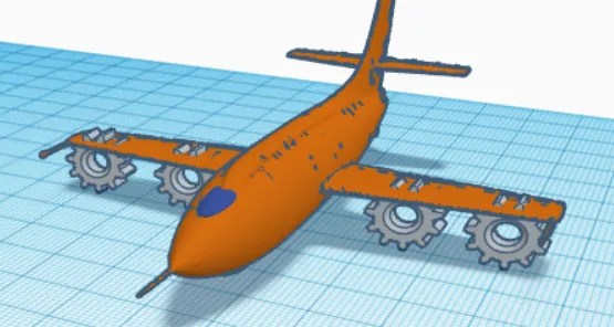 mini plane by kubandt | Download free STL model | Printables.com